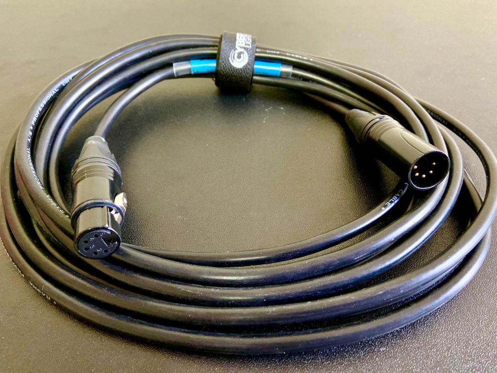 Cable DMX profesional de 5MT 5 pines – ICH STORE SPA